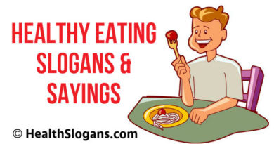 121 Catchy Healthy Eating Slogans, Taglines & Sayings